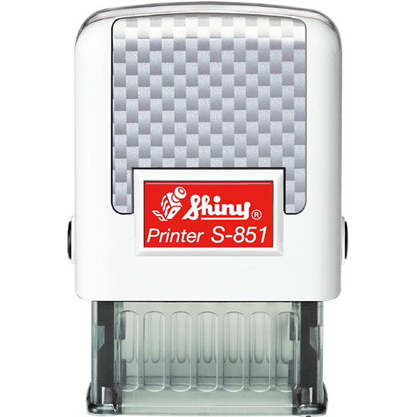 Shiny S-851 Self-Inking stamp.